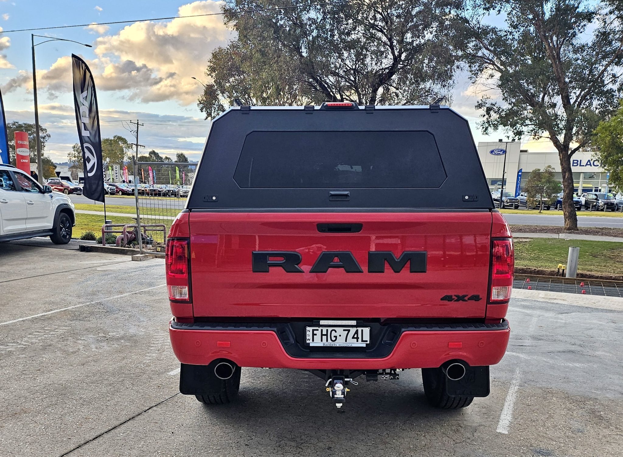 ALUMINIUM TUB CANOPY FOR DODGE RAM 2019+ – Monster 4×4 Auto Accessories