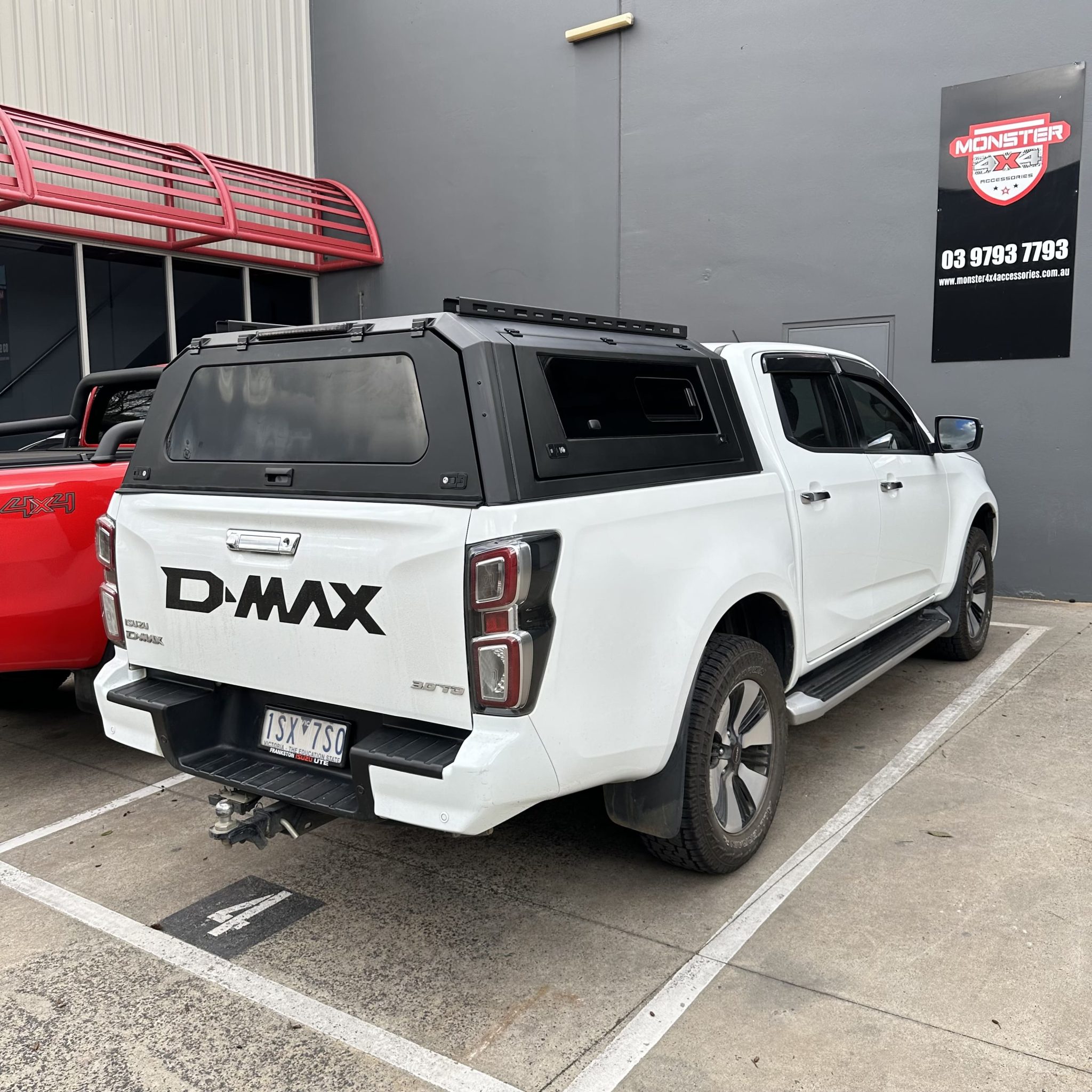 MONSTER 4X4 ALUMINIUM SLIDING SIDE WINDOW CANOPY FOR ISUZU DMAX ...